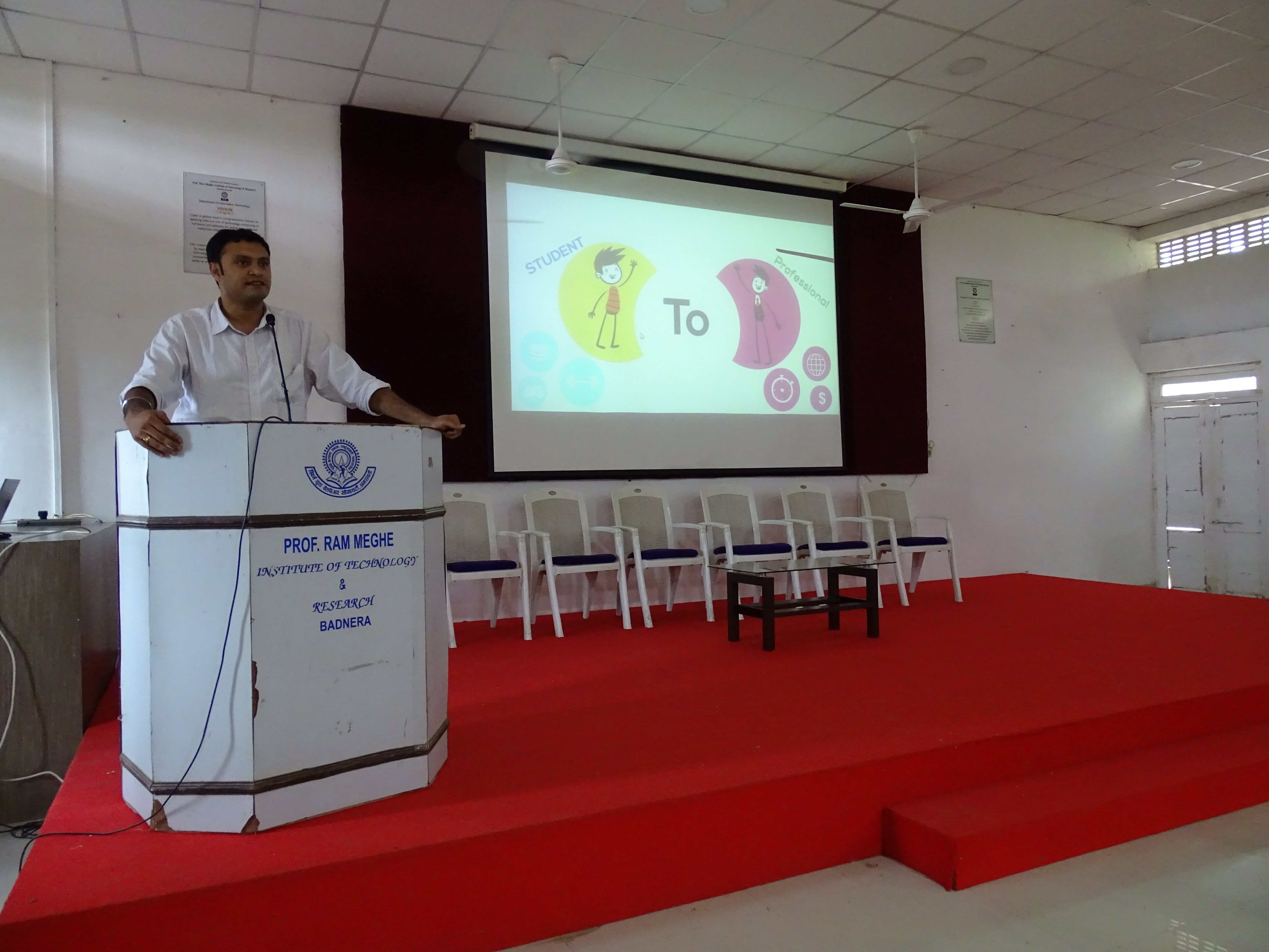 Cse Guest Lecture By Mr. Gandhar Patwardhan 2017-18 - PRMITR- Prof Ram ...